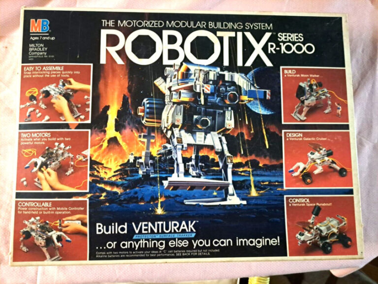 Robot Toys from the 80s - Nutsel